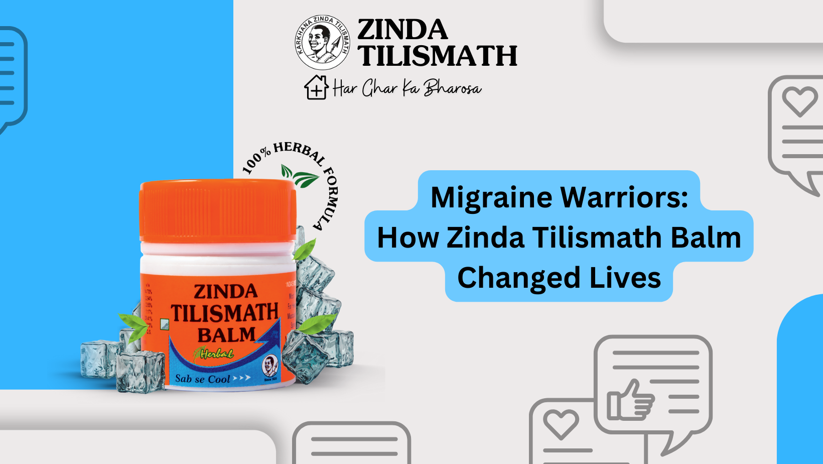 Zinda Tilismath Balm: The Natural Migraine Relief That Changed Lives