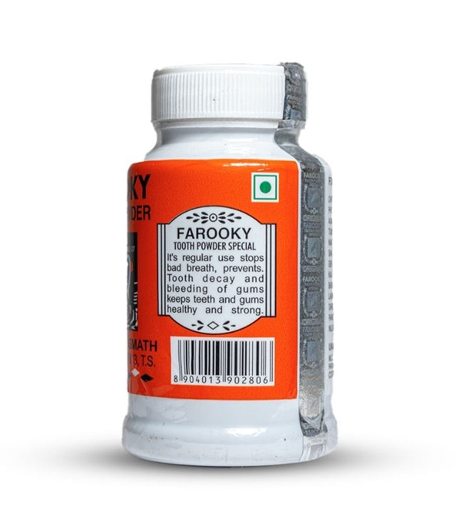 Farooky Tooth Powder 80GMS – Zinda Tilismath